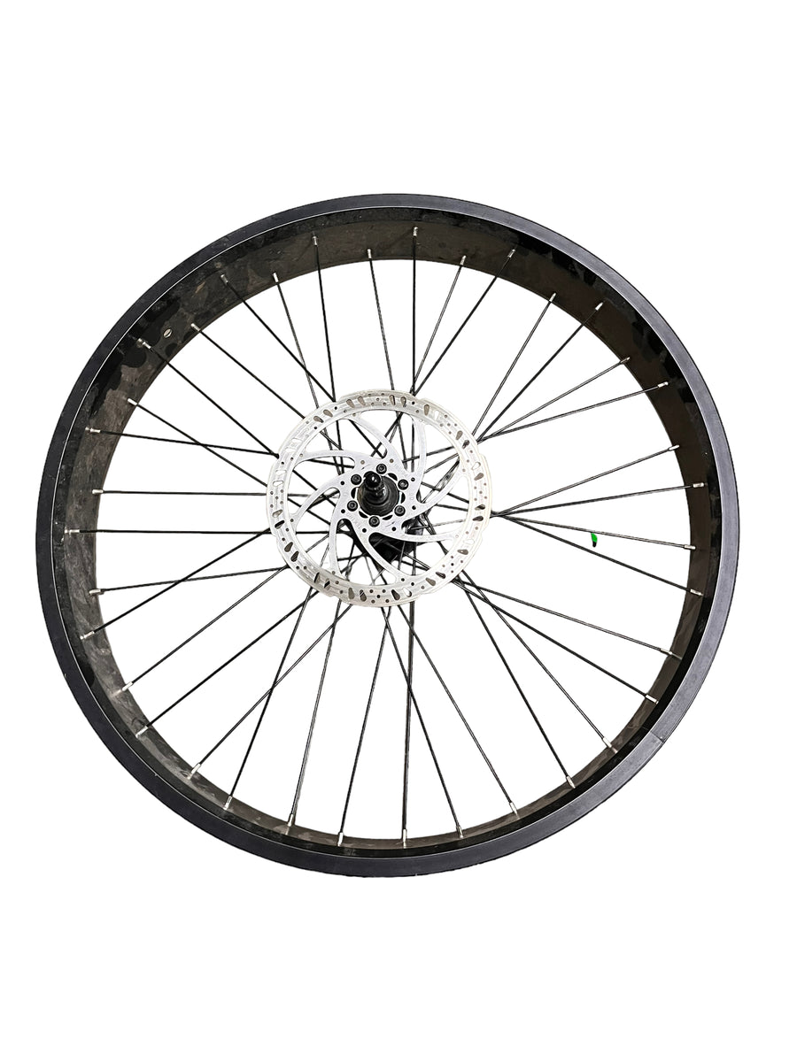 26x4 Black Cooler King Front Wheel – Cooler King eBikes